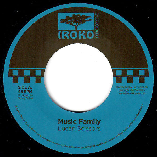 Buy Lucan Scissors : Music Family (7", RE) Online for a great price