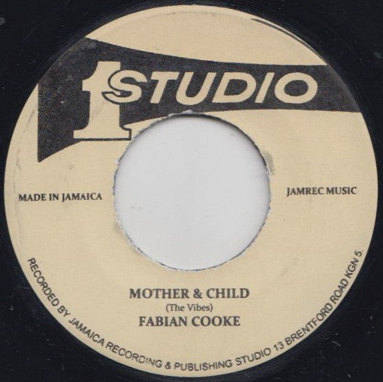 Buy Fabian Cooke : Mother & Child (7", RP, Rem) Online for a great price