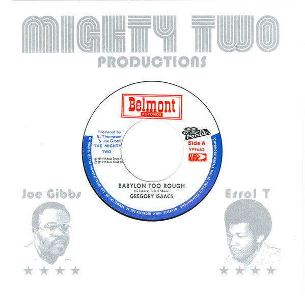 Buy Gregory Isaacs / Mighty Two* : Babylon Too Rough / I Stand Accused ...