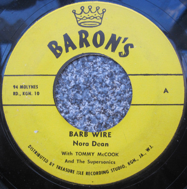 Buy Nora Dean With Tommy McCook & The Supersonics / The Barons : Barb ...