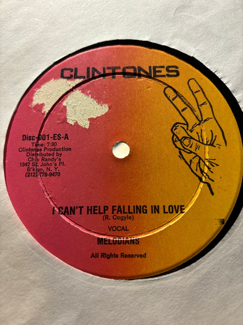 Buy Melodians* / Revolutionaries,* : I Can't Help Falling In Love (12 ...