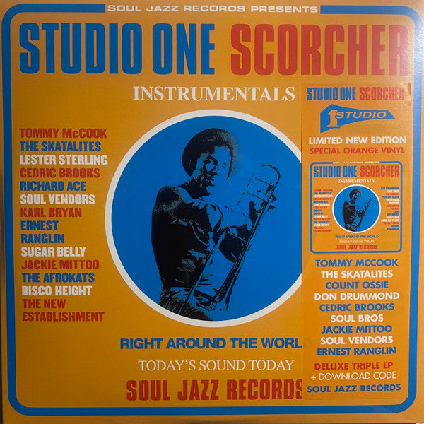 Buy Various : Studio One Scorcher (3xLP, Comp, Ltd, RE, ora) Online for ...